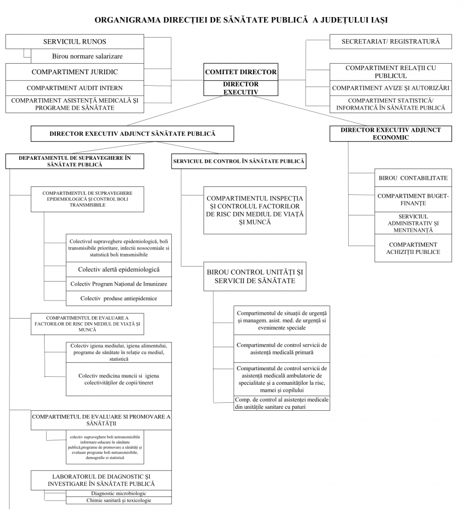 Organigrama | DSP Iasi